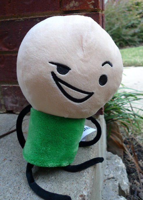 Cyanide & Happiness Green Plushie
